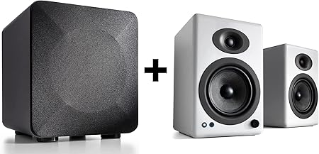 Amazon.com: Audioengine A5+ Plus Powered Bluetooth Speakers and S6 ...