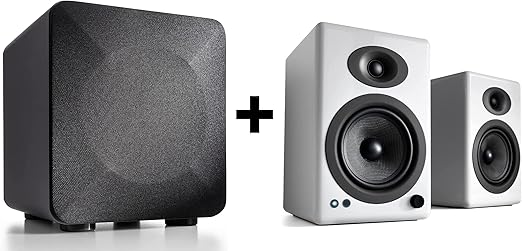 Amazon.com: Audioengine A5+ Plus Powered Bluetooth Speakers and S6 ...