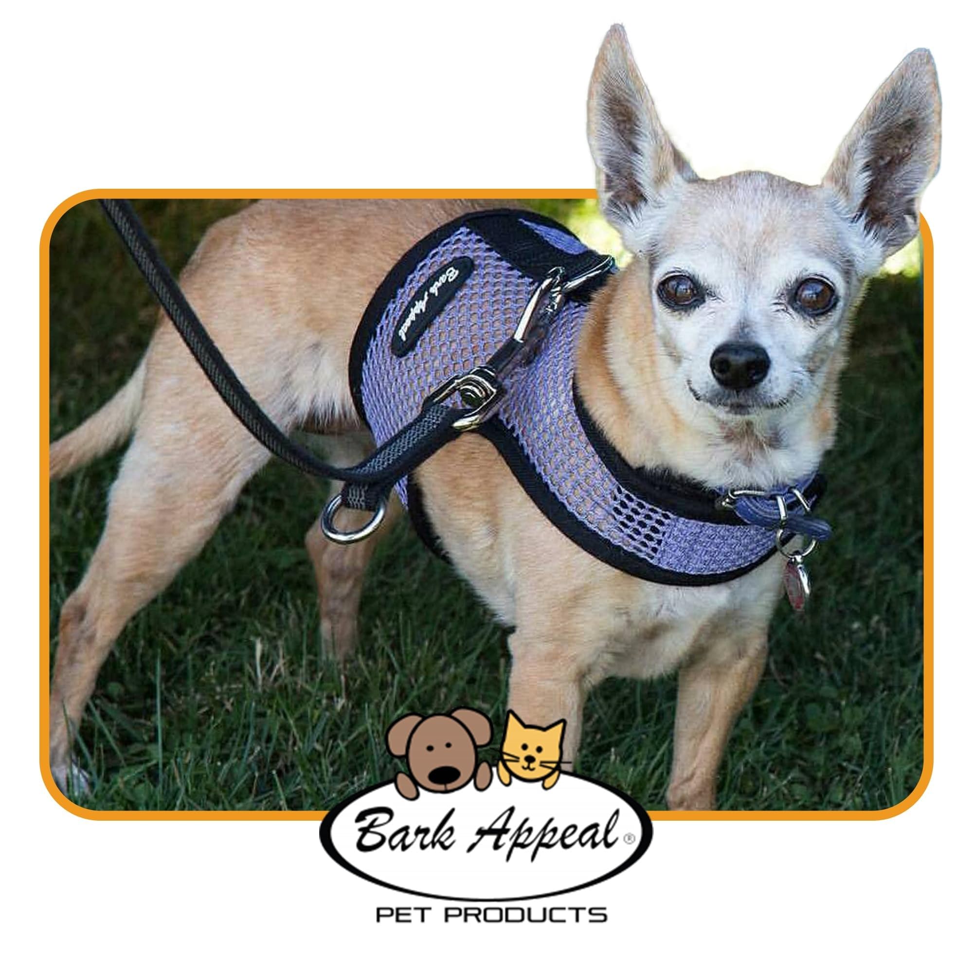 Snapklik.com : Bark Appeal Pink Netted Mesh Wrap N Go Dog Harness For ...