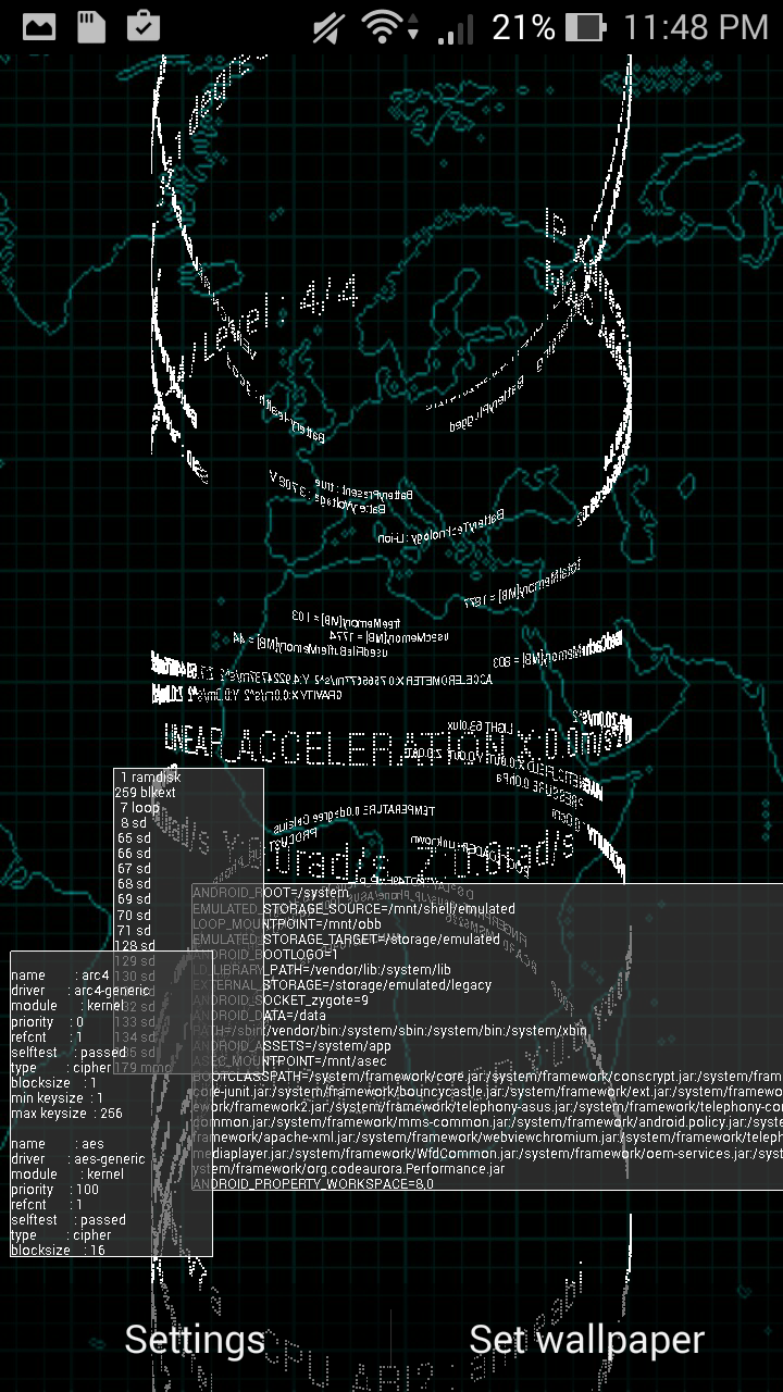 Systeminfo 3D Live Wallpaper - App on Amazon Appstore