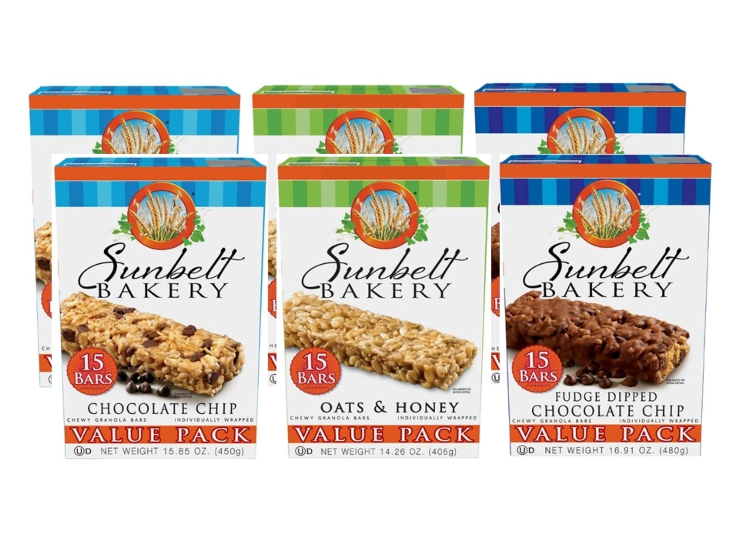 Snapklik.com : Value Pack Variety, 2 Boxes Each Of Oats & Honey, Fudge ...