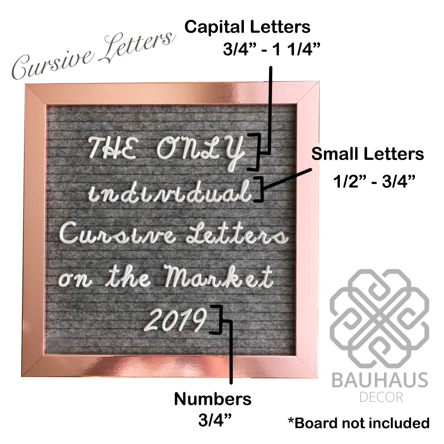 Schattige Cursieve Letters SEC Apparel Iron On Chapil Cursive