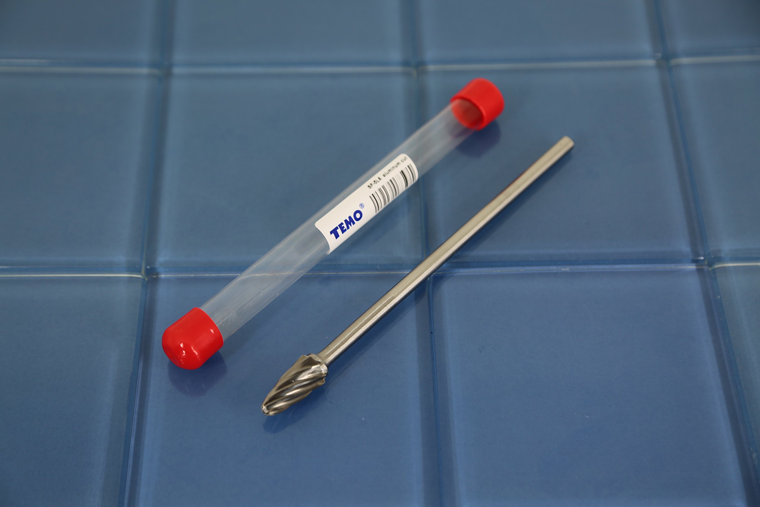 Snapklik.com : TEMO SF-5L6 NF Aluminum Cut Carbide Rotary Burr File