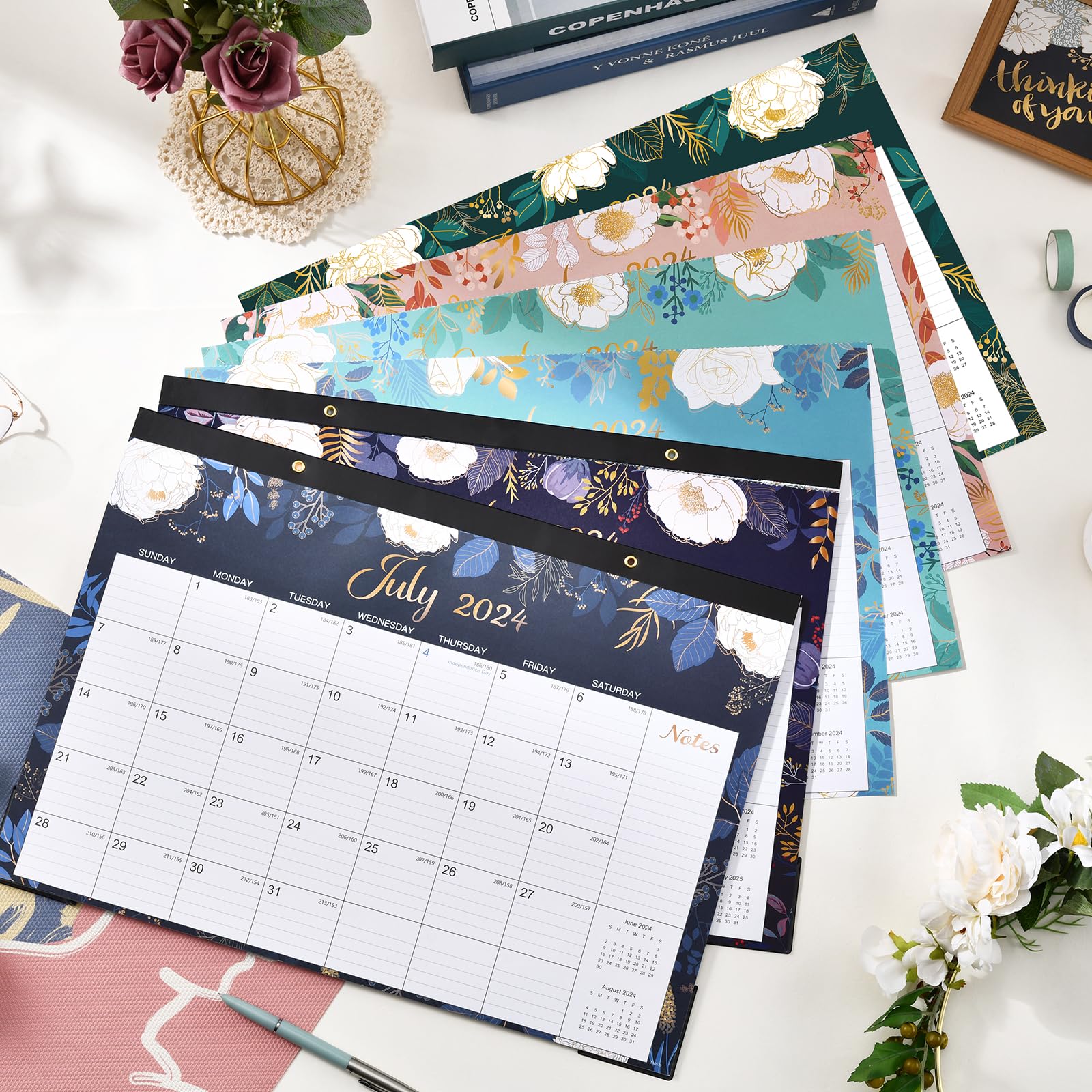 Snapklik.com : Desk Calendar 2024-2025 - Jul 2024 - Dec 2025, 18 Months ...