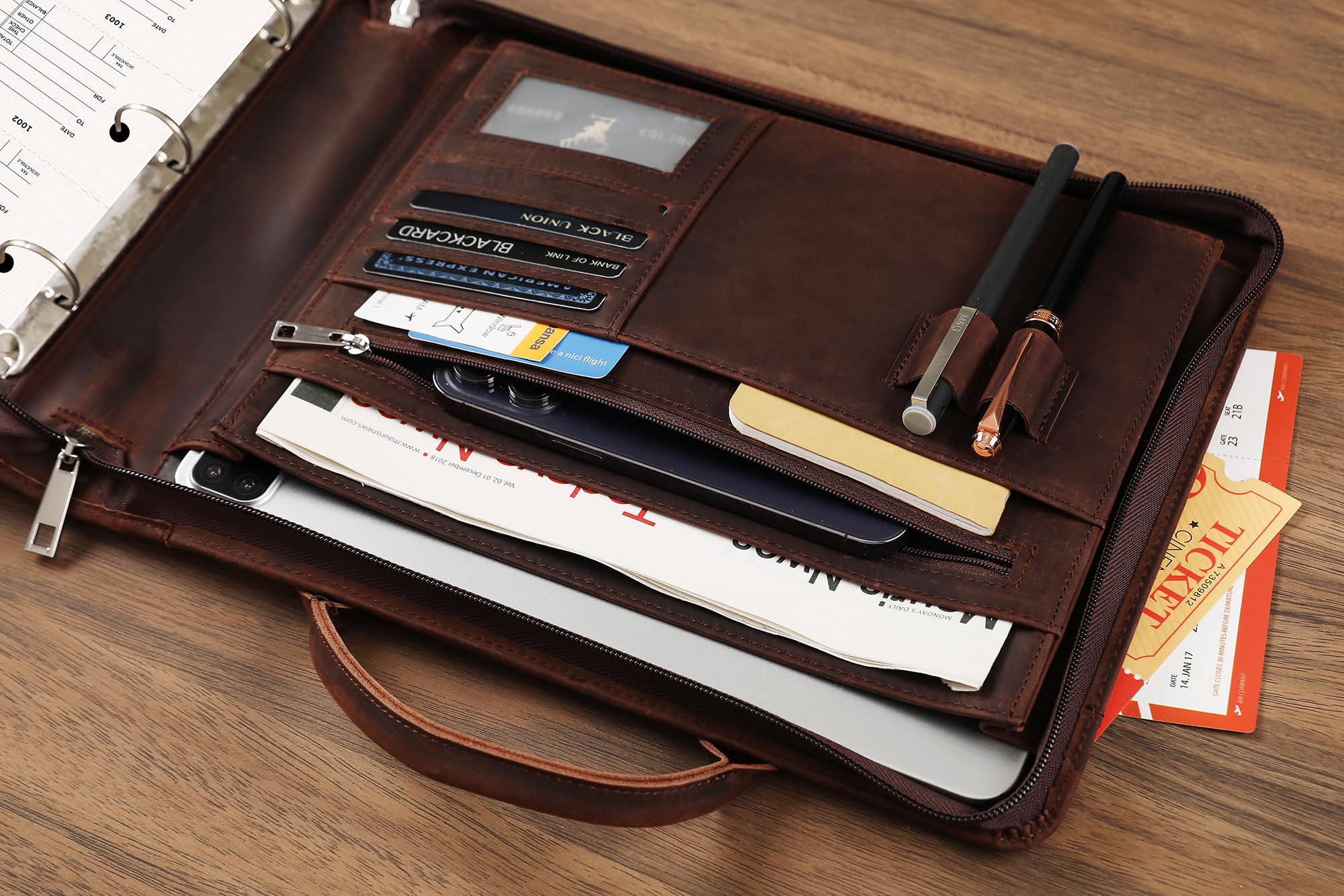 Business Check Stub Holder
