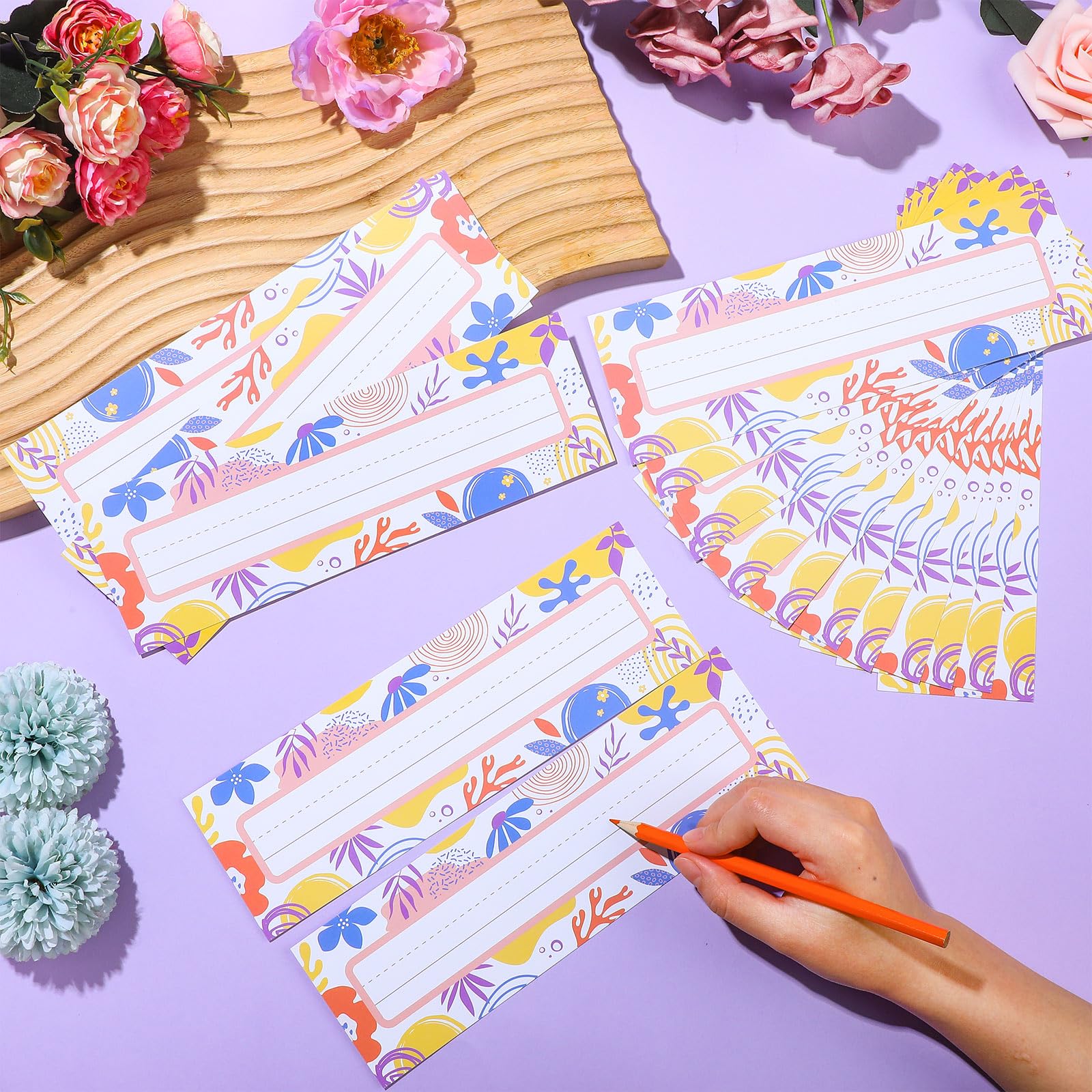 Snapklik.com : 60 Sheets Wonderfully Wild Name Plates For Classroom Die ...