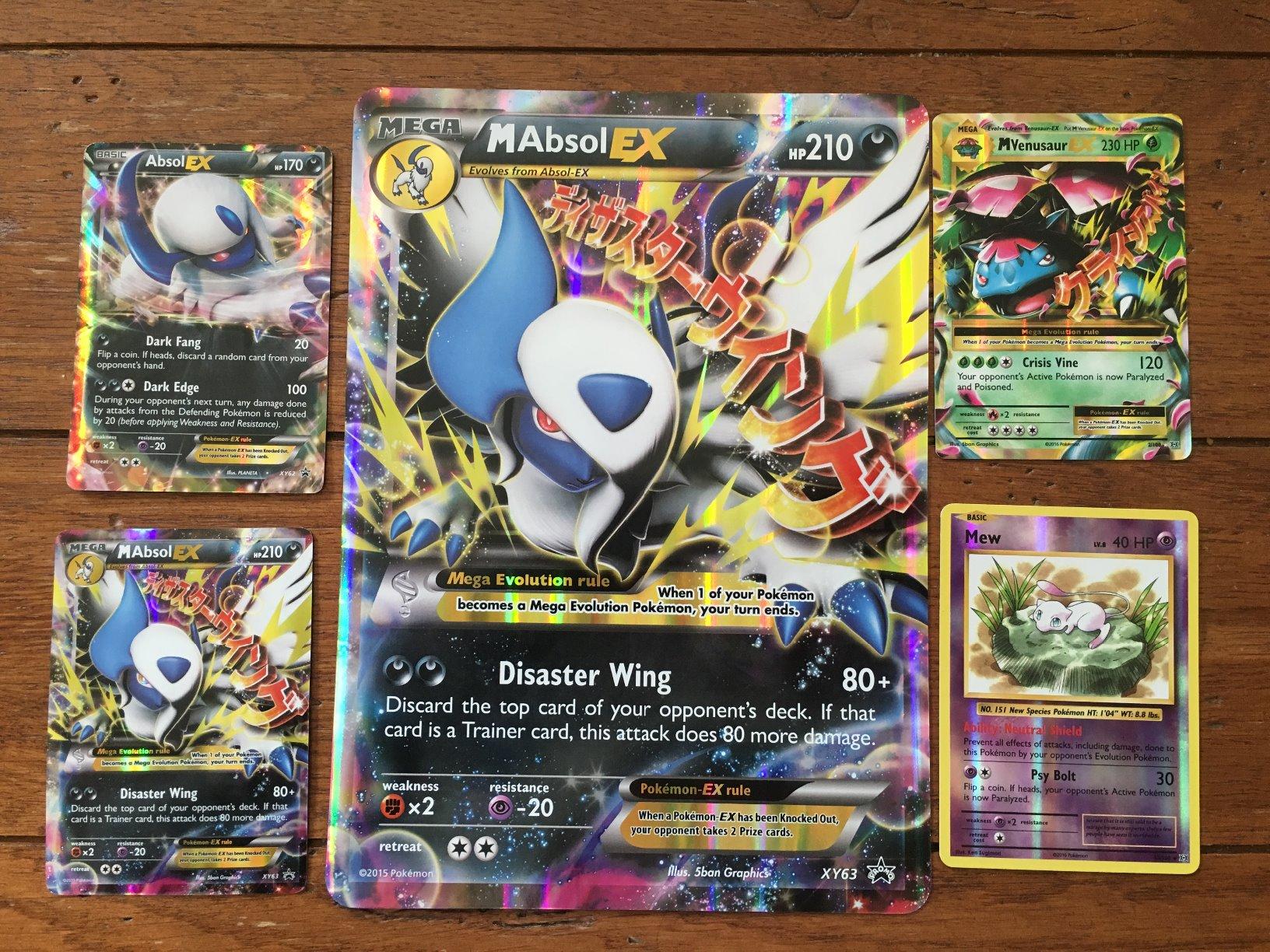 Amazon.com: Pokemon Mega Absol-EX Premium Collection Box : Toys & Games