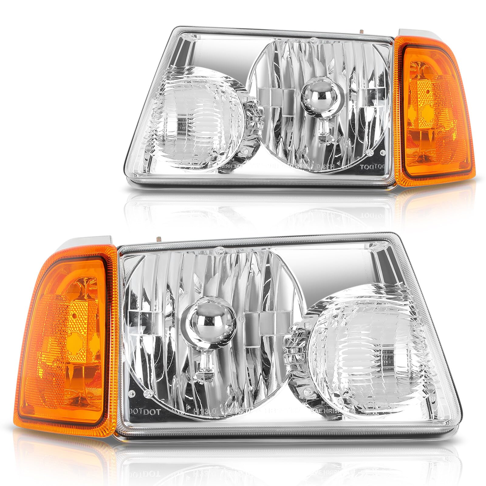 Amazon.com: LBRST Headlight Assembly For Ford For Ranger 2001-2011 ...