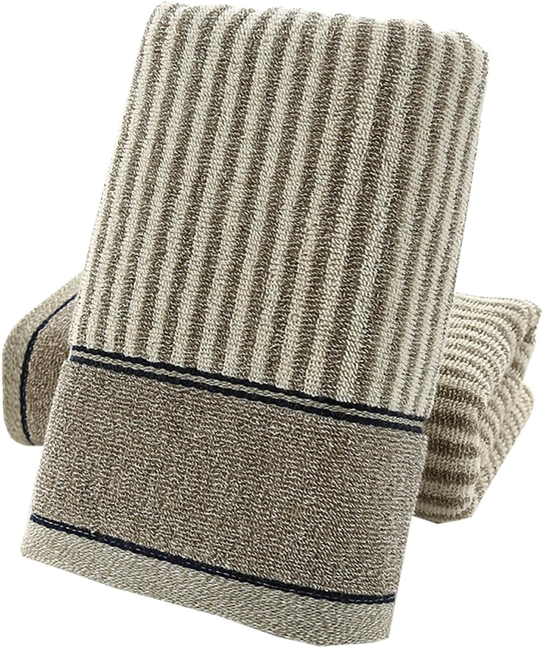 Amazon.com: Pidada Hand Towels Set of 2 100% Cotton Striped Pattern ...
