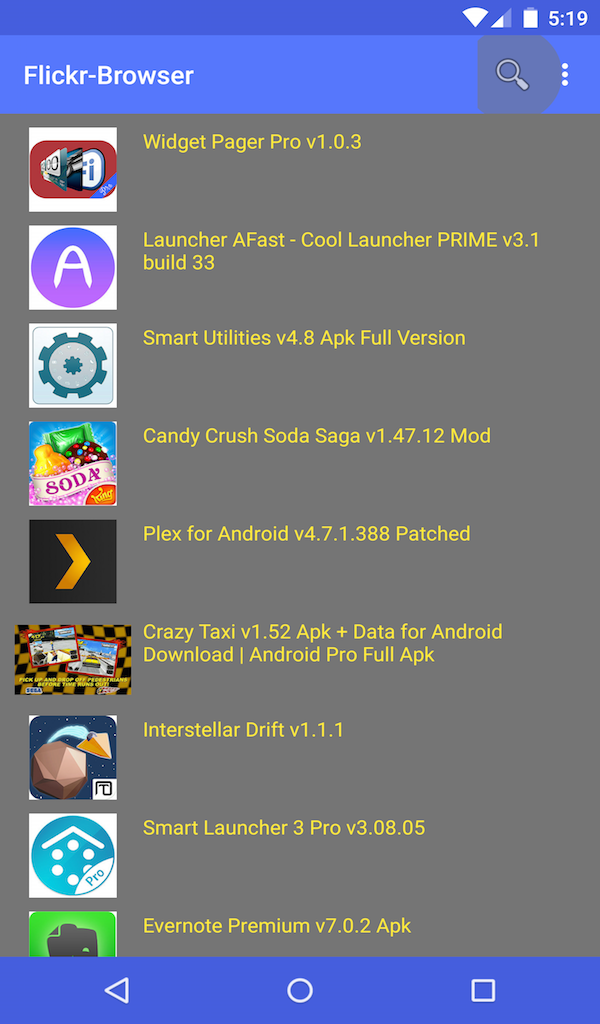 Flickr Browser - App on Amazon Appstore