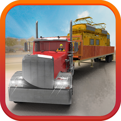 US Heavy Cargo Train Transporter Truck Driving Simulator: Ultimate ...