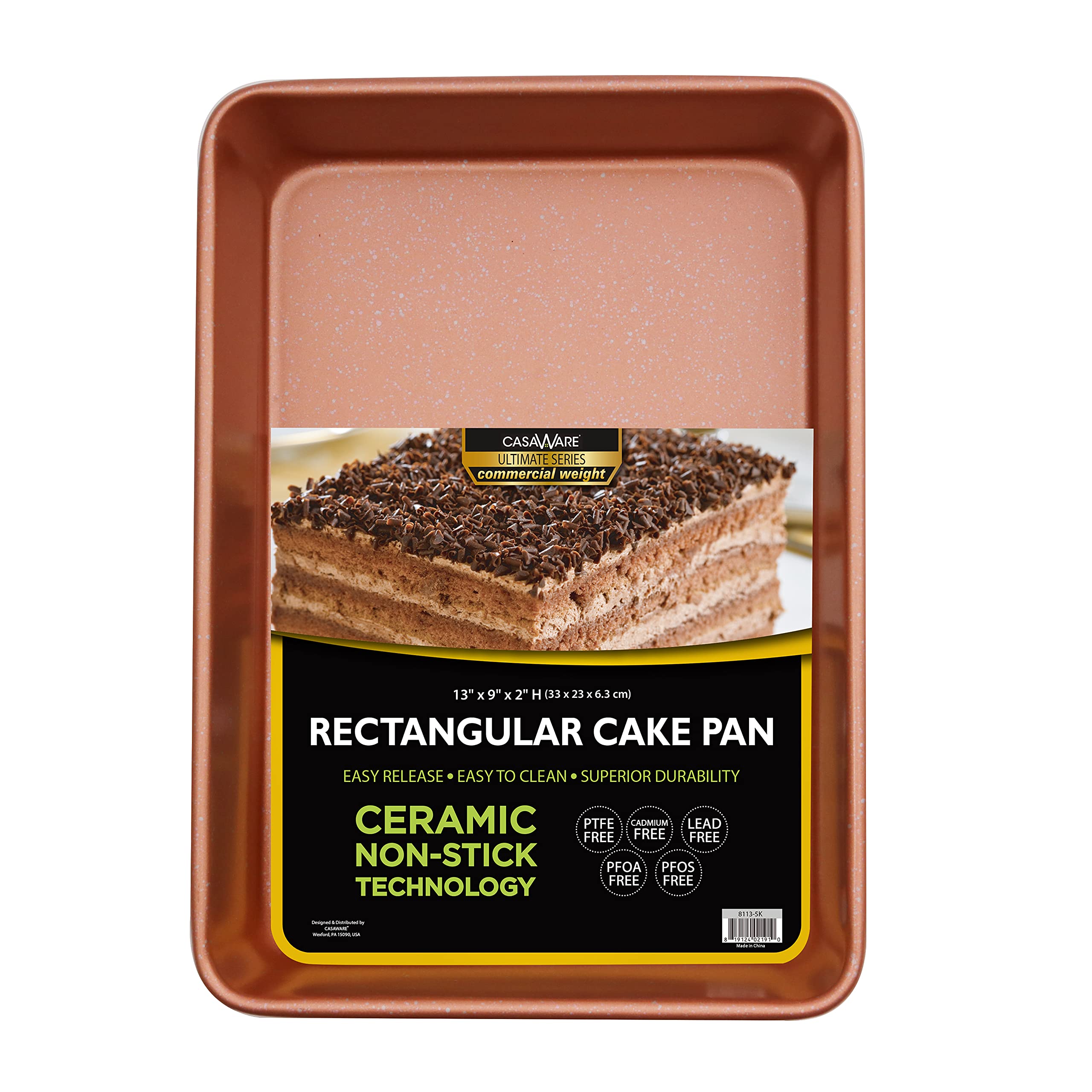 Snapklik.com : casaWare 13 X 9 X 2-inch Ultimate Series Commercial ...