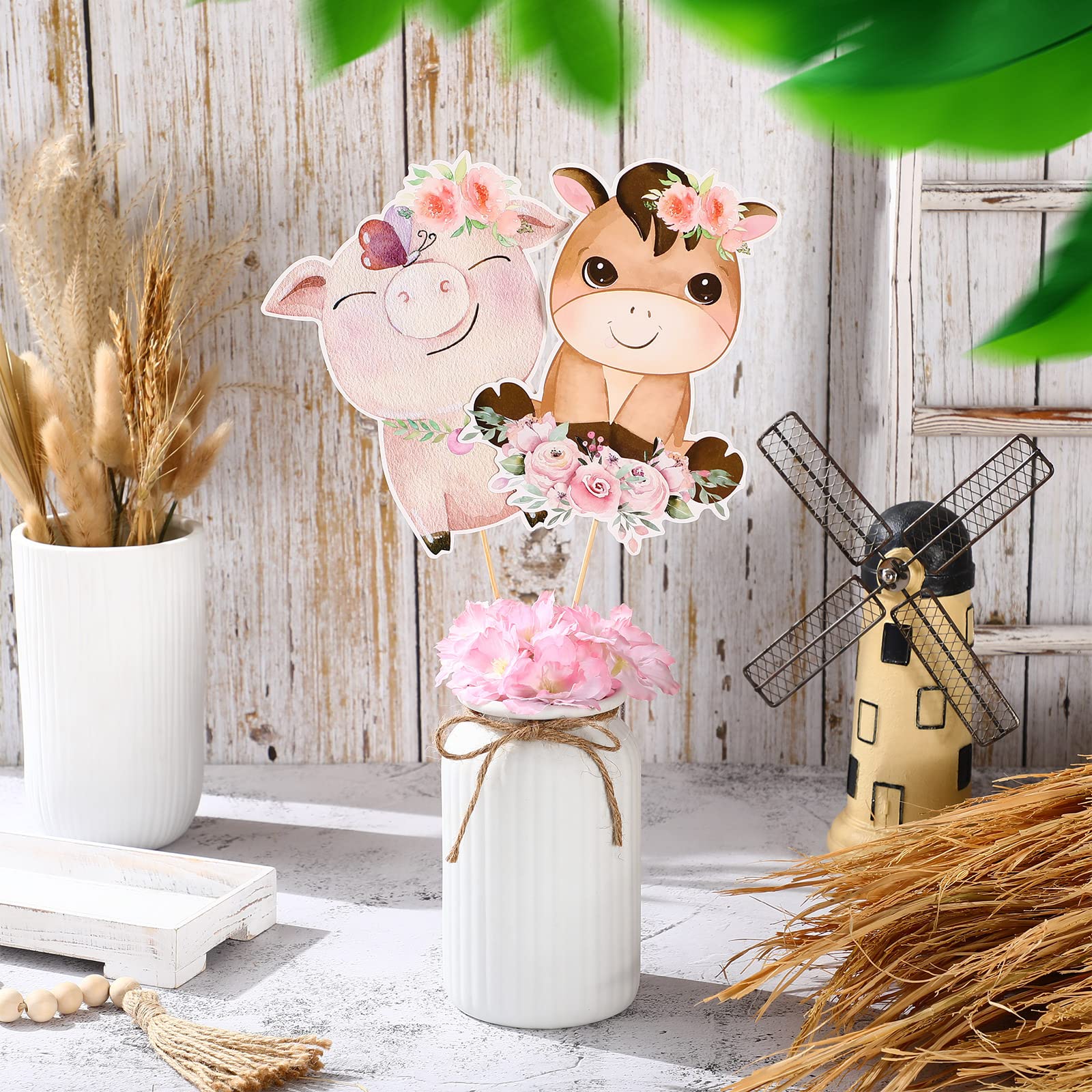 Farm Animal Centerpieces