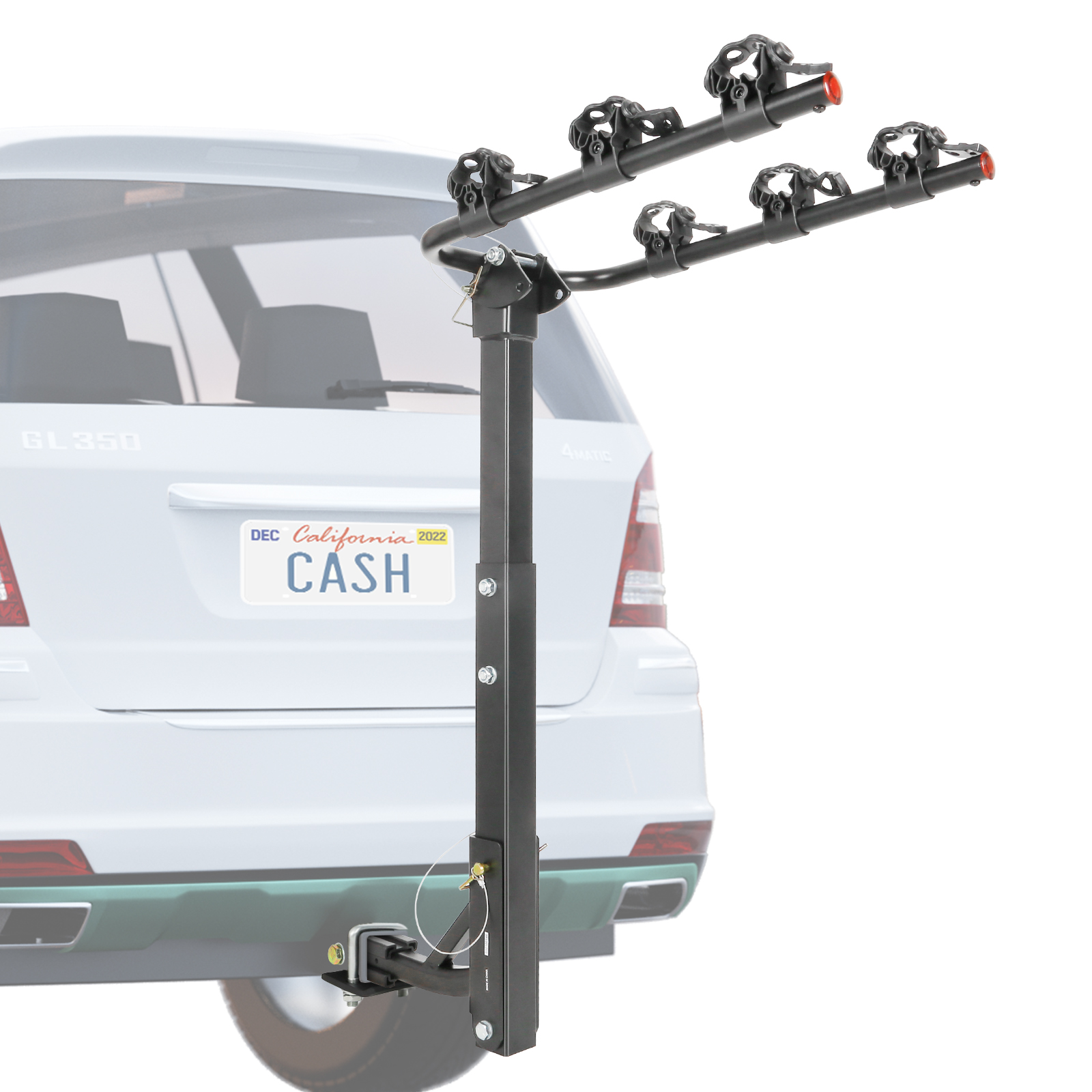 Snapklik.com : WEIZE 3-Bike Hitch Mount Rack