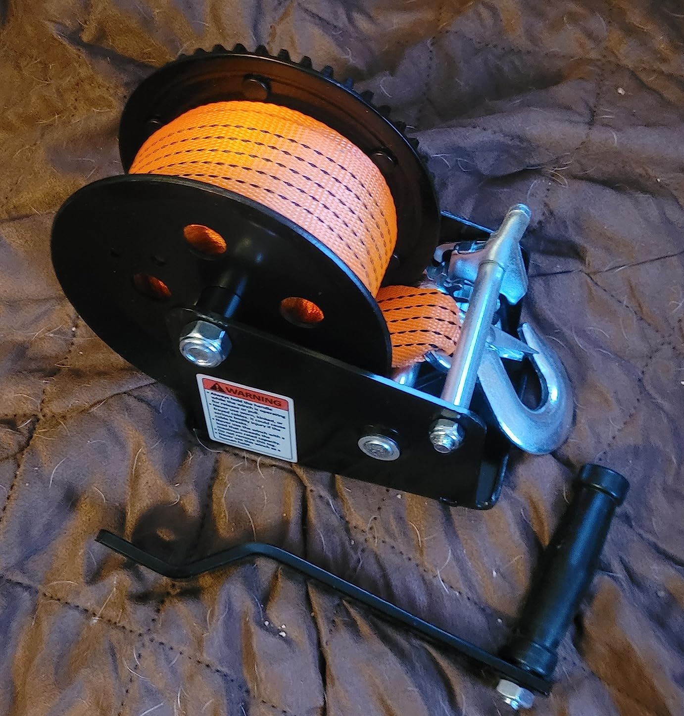 $10/mo - Finance Linkloos 3500LBs Boat Trailer Winch, Heavy Duty Hand ...