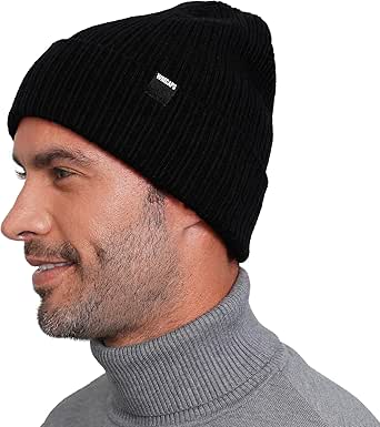 Amazon.com: Wmcaps Winter Cuffed Beanie for Men Women, Soft Texture ...