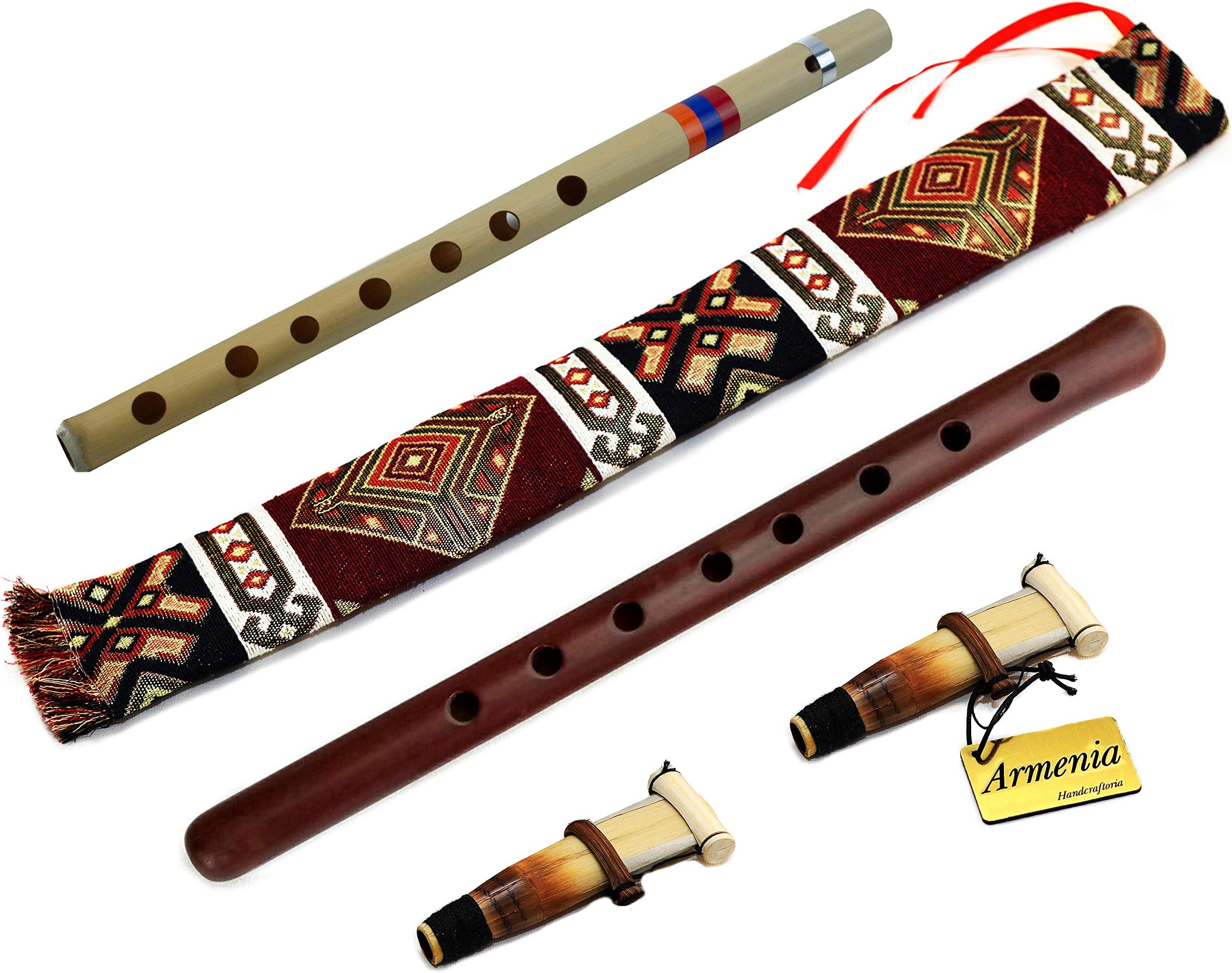Amazon.com: ARMENIAN DUDUK PRO from Apricot Wood, 2 Professional Reeds ...