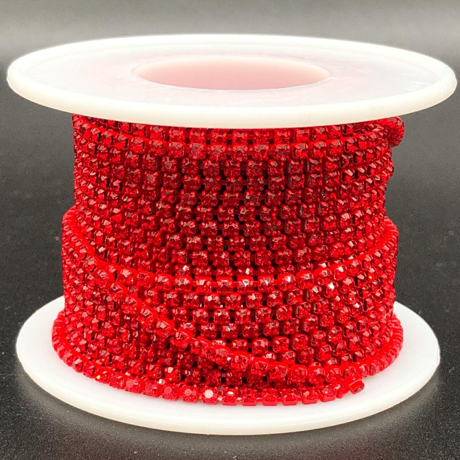 Amazon.com: KAOYOO 1 Yards Rectangle Zircon Rhinestones Close Chain ...