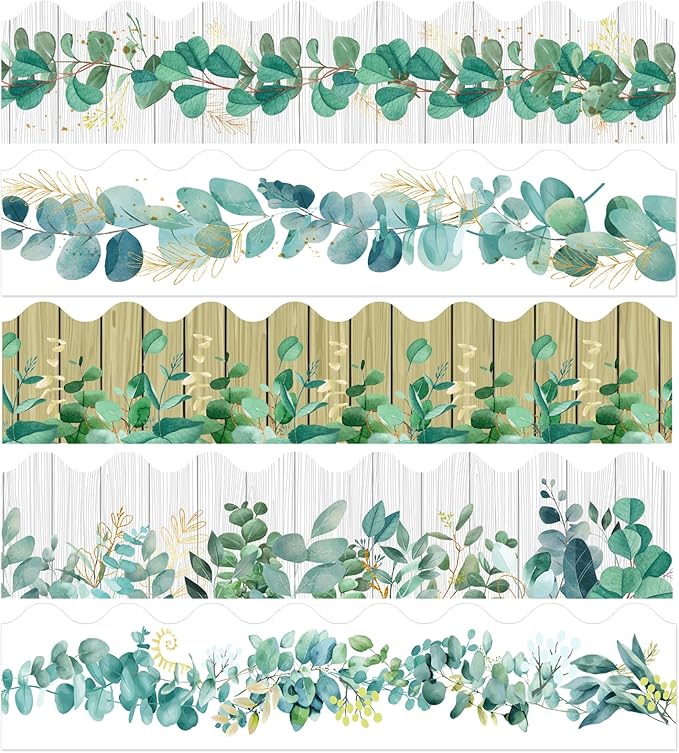 Amazon.com: Starboling Bulletin Board Borders,90 Feet Borders Classroom ...