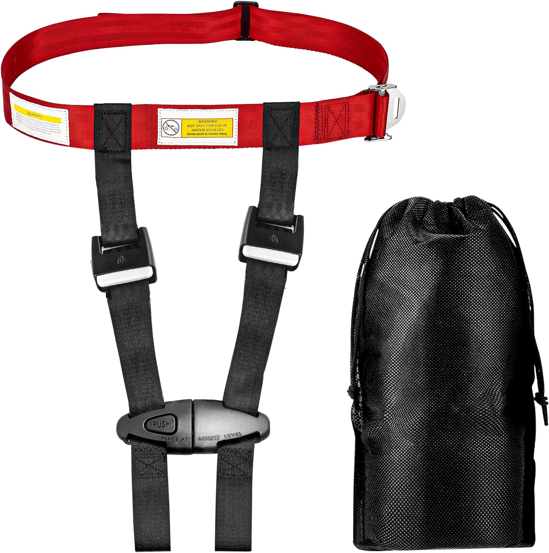 Amazon.com : Improved! Child Airplane Safety Travel Harness: Toddler ...