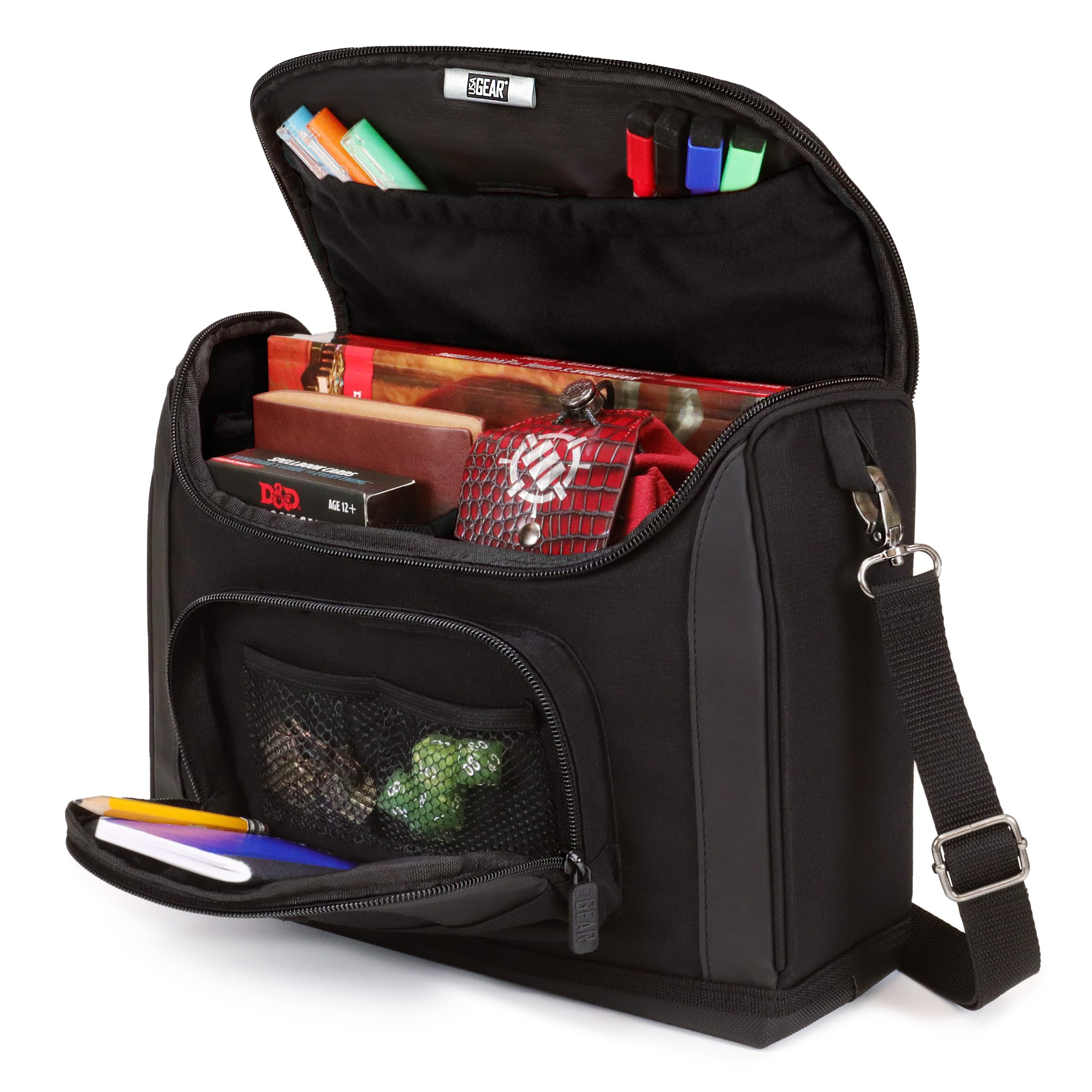Amazon.com: USA GEAR Compact Travel Bag Compatible with Dungeons and ...