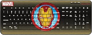 Amazon.com: Marvel Avengers Iron Man Grid Wireless USB Keyboard ...