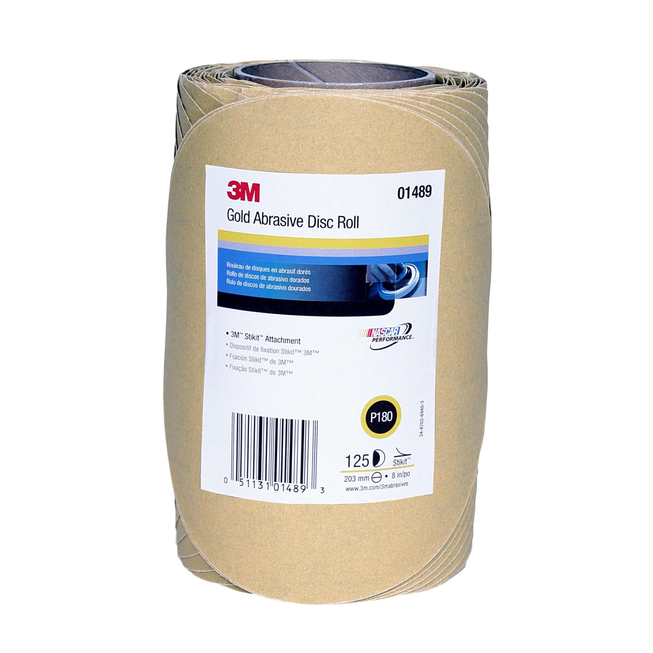 3m Cubitron 6 Inch 3M Stikit Gold Disc Roll 236U - P1800 Grade 6-Inch ...