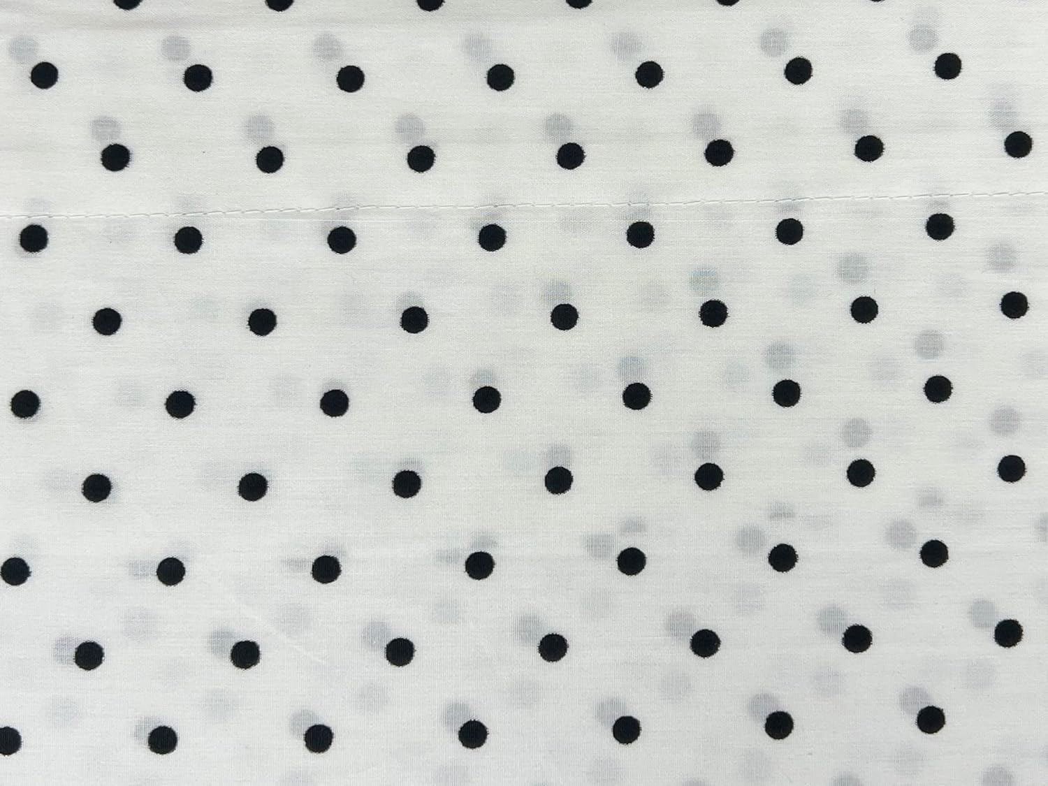 Amazon.com: Kate Spade Cotton Percale Sheet Set in Confetti Dot | Black ...