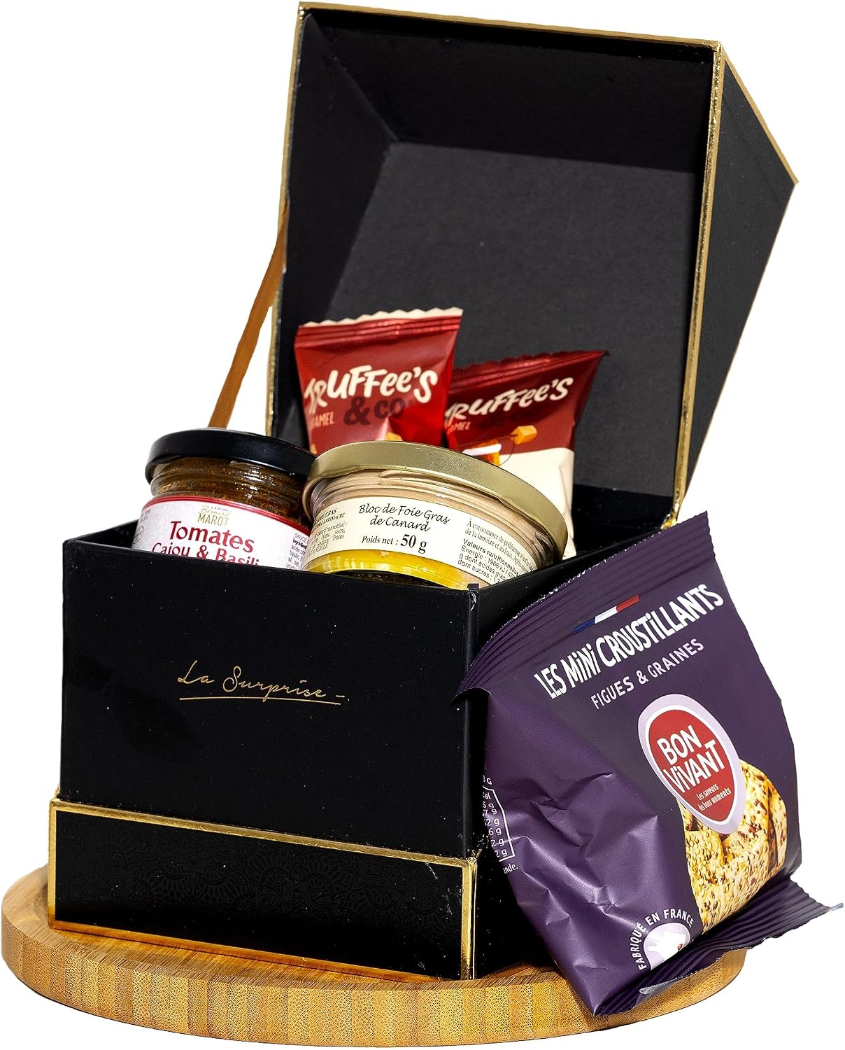 COLIS GOURMANDS - Panier Garni FOIE GRAS - Coffret Gourmand À Offrir ...