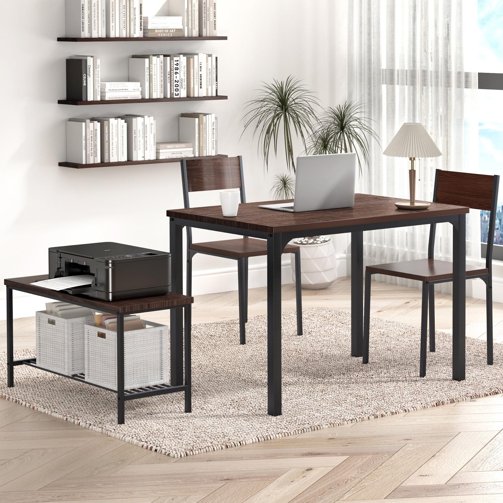 Snapklik.com : SogesHome 43.3 Kitchen Dining Table Set For 4, Kitchen ...