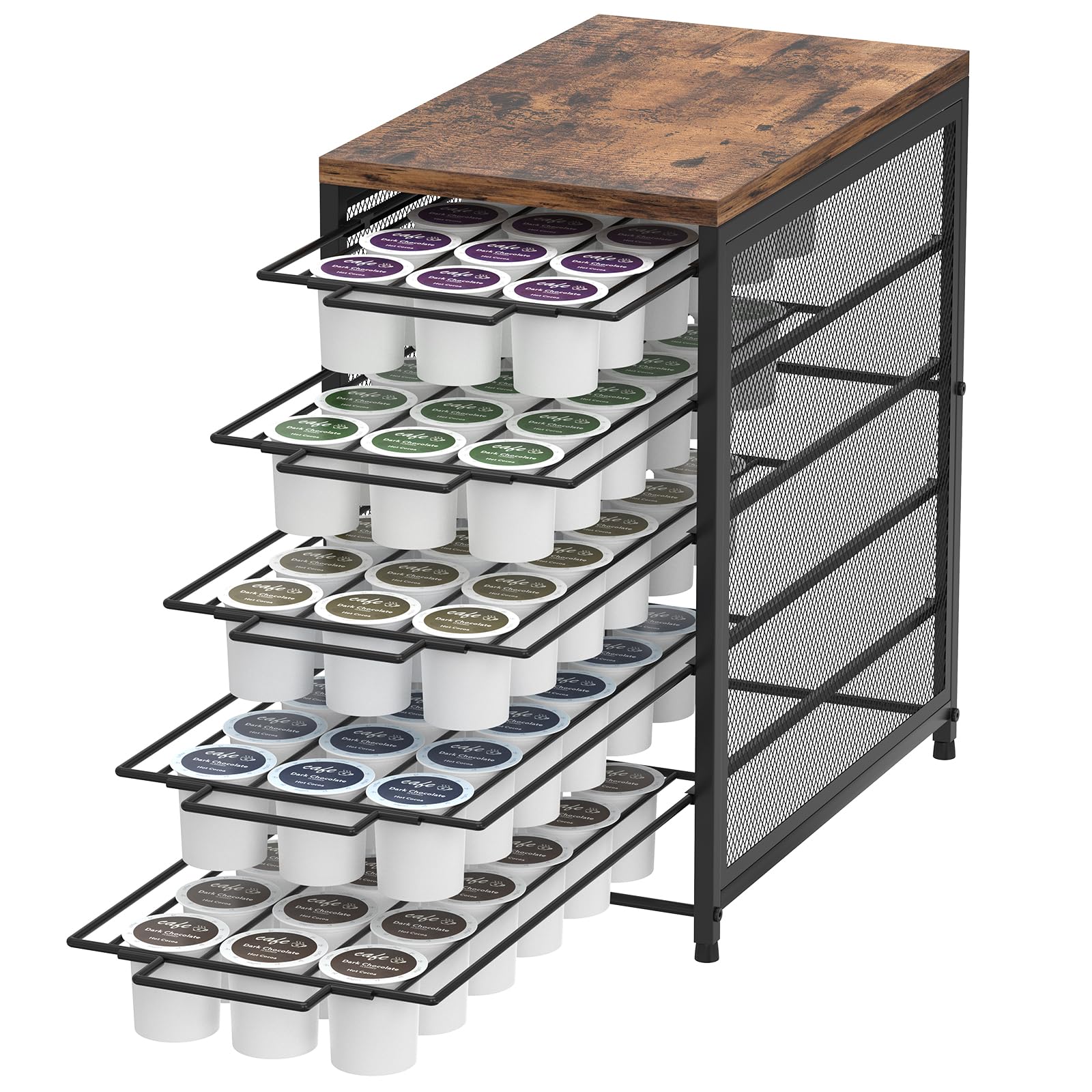 Amazon.com: Coffee Pod Drawer for K Cups 90 Pod Pack Capacity Rack K ...