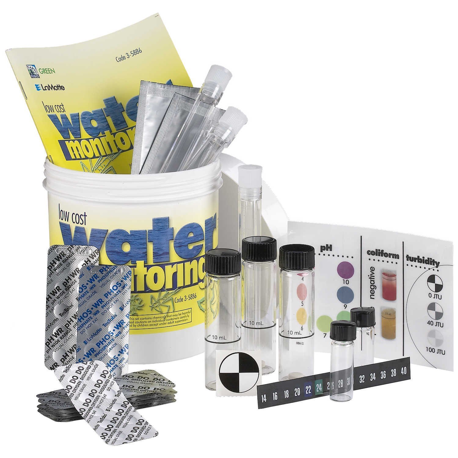 Amazon.com: Lamotte GREEN Program Low Cost Water Monitoring Kit : Pet ...