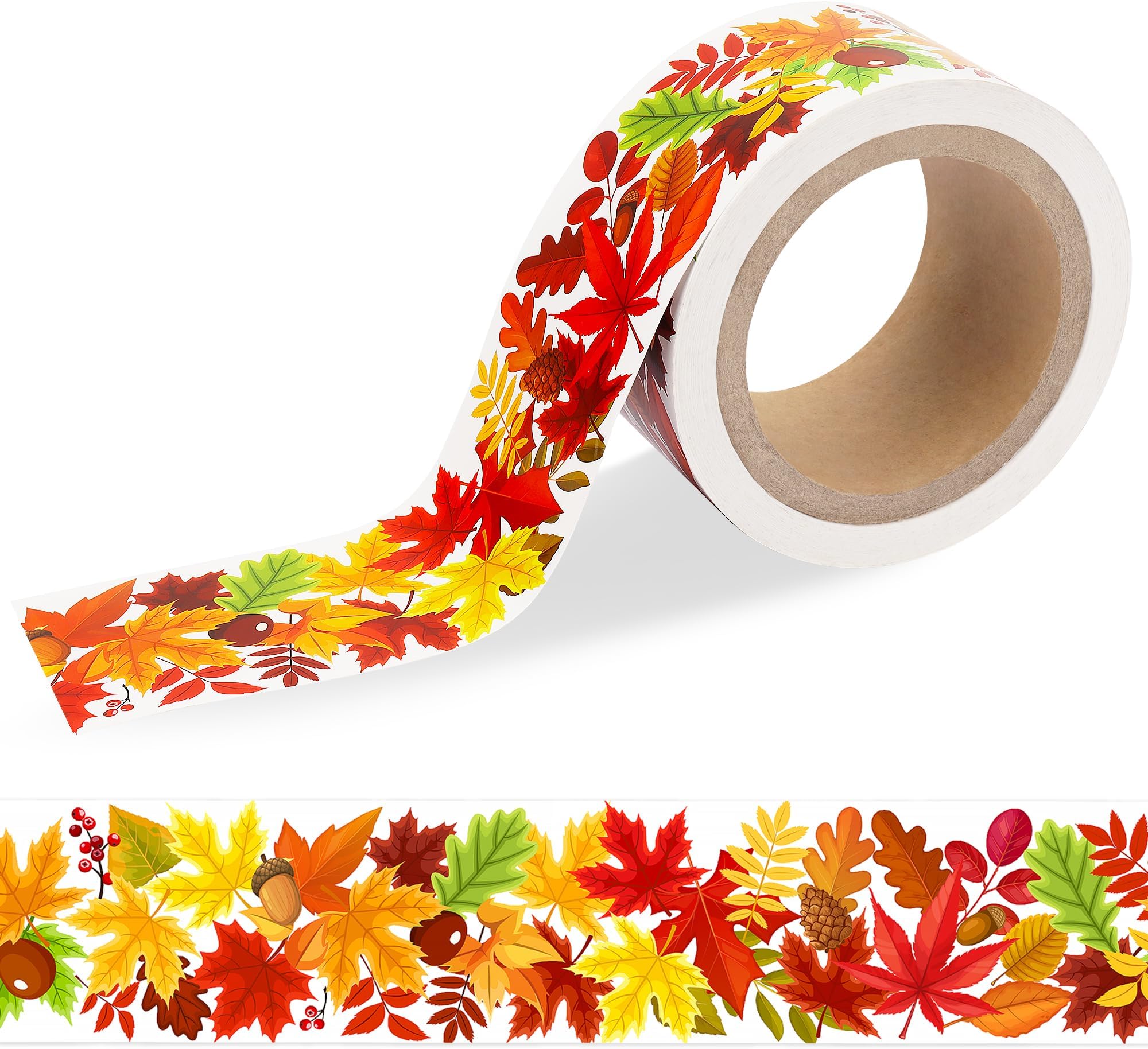 Amazon.com: Fall Borders for Bulletin Board Autumn Leaves Bulletin ...