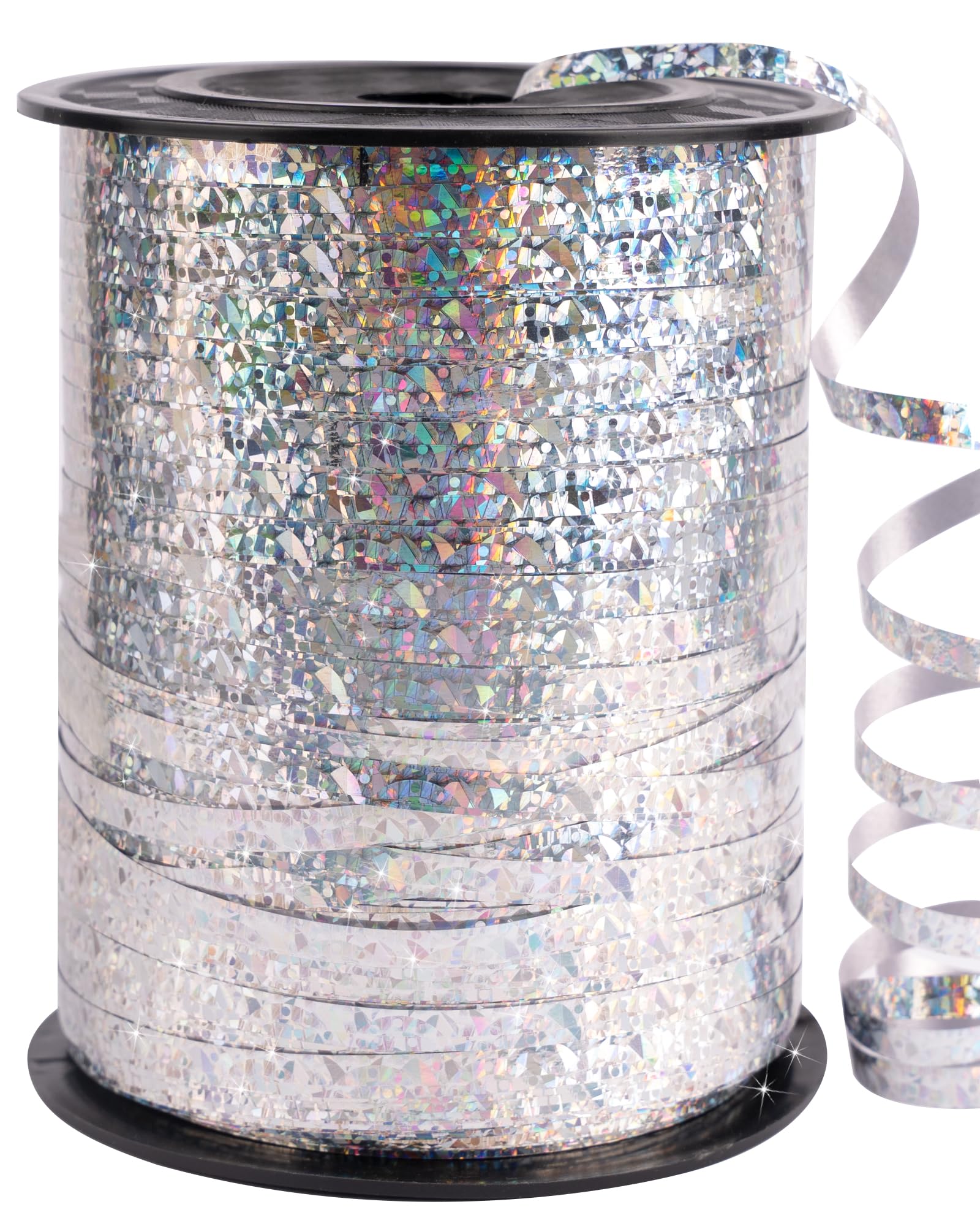 Amazon.com: PartyWoo Silver Ribbon, 500 Yard Curling Ribbon for Crafts ...