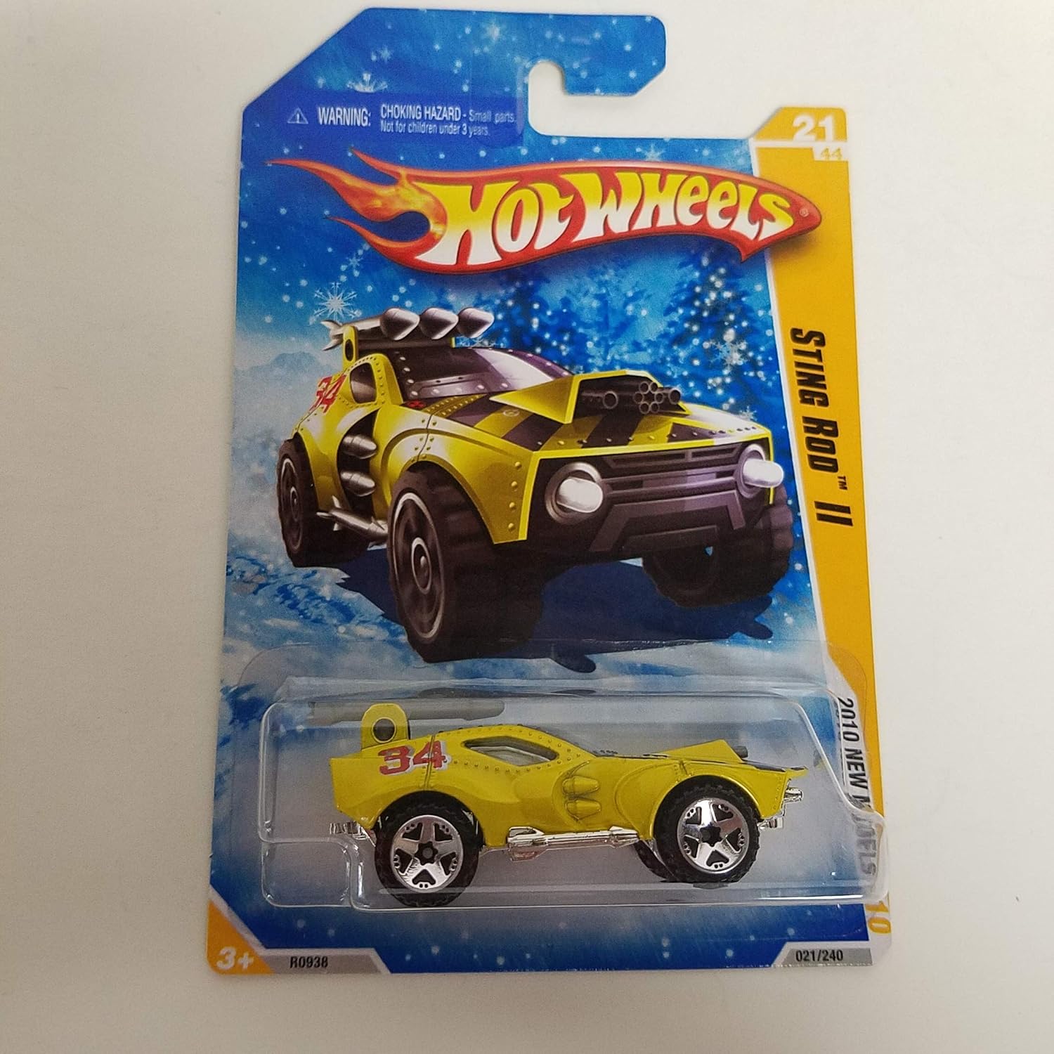 Sting Rod II Snowflake Carded 2010 Hot Wheels New Models 1/64 Scale ...