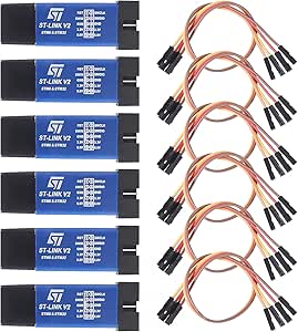 Amazon.com: XIITIA 6pcs ST-Link V2 Emulator Downloader Programmer Support Programming Unit STM8 ...