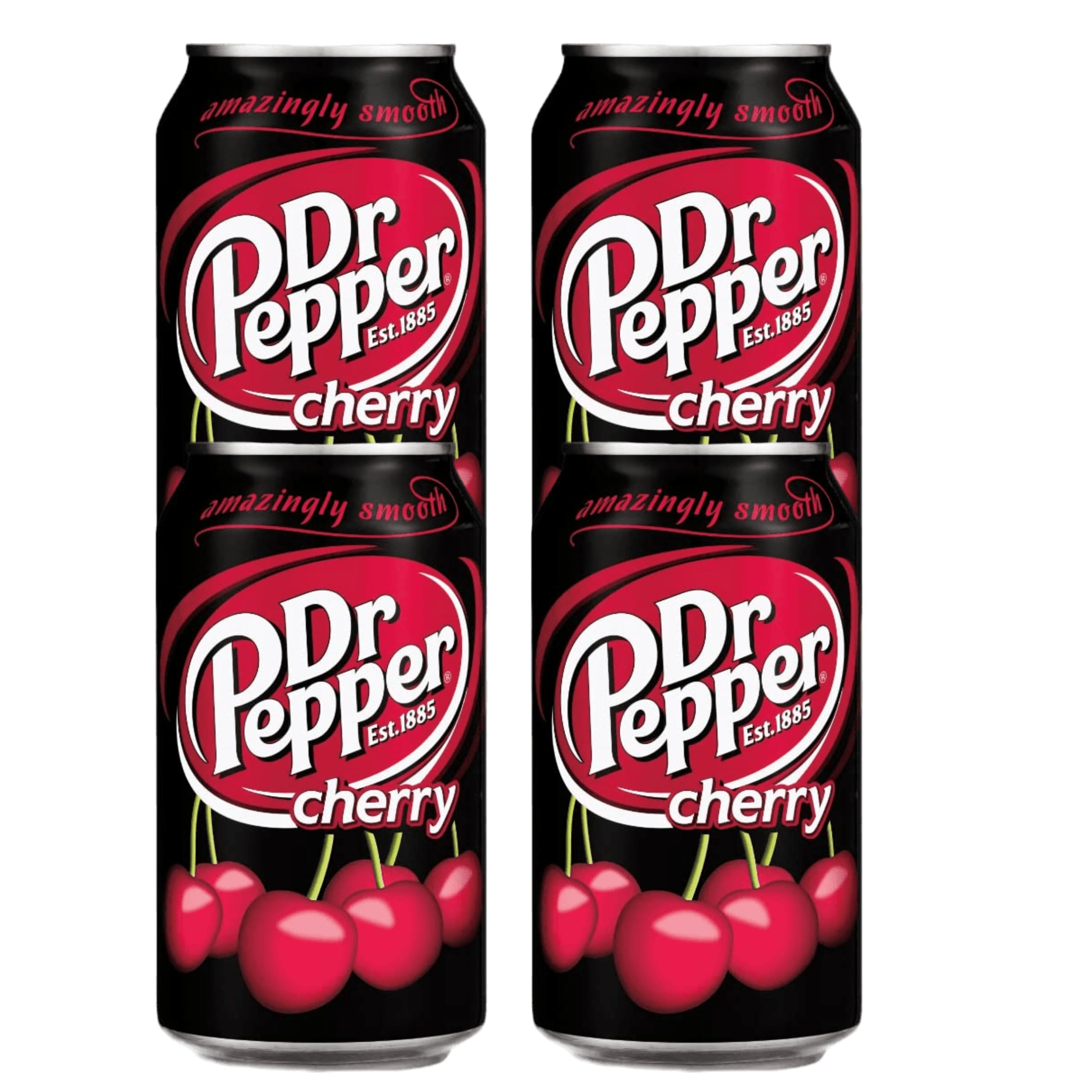 Dr Pepper Cherry Flavoured Carbonated Soft Drink Can 330ml Pack | Desertcart INDIA