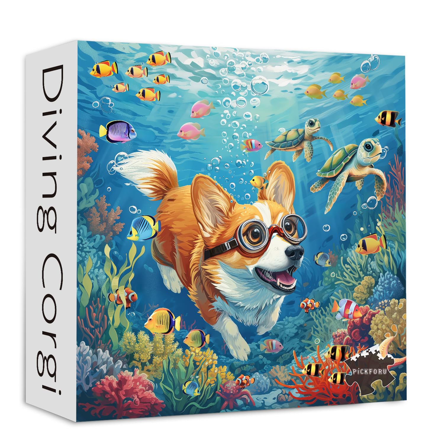 Amazon.com: PICKFORU Dog Puzzles for Adults 1000 Pieces and up, Funny ...
