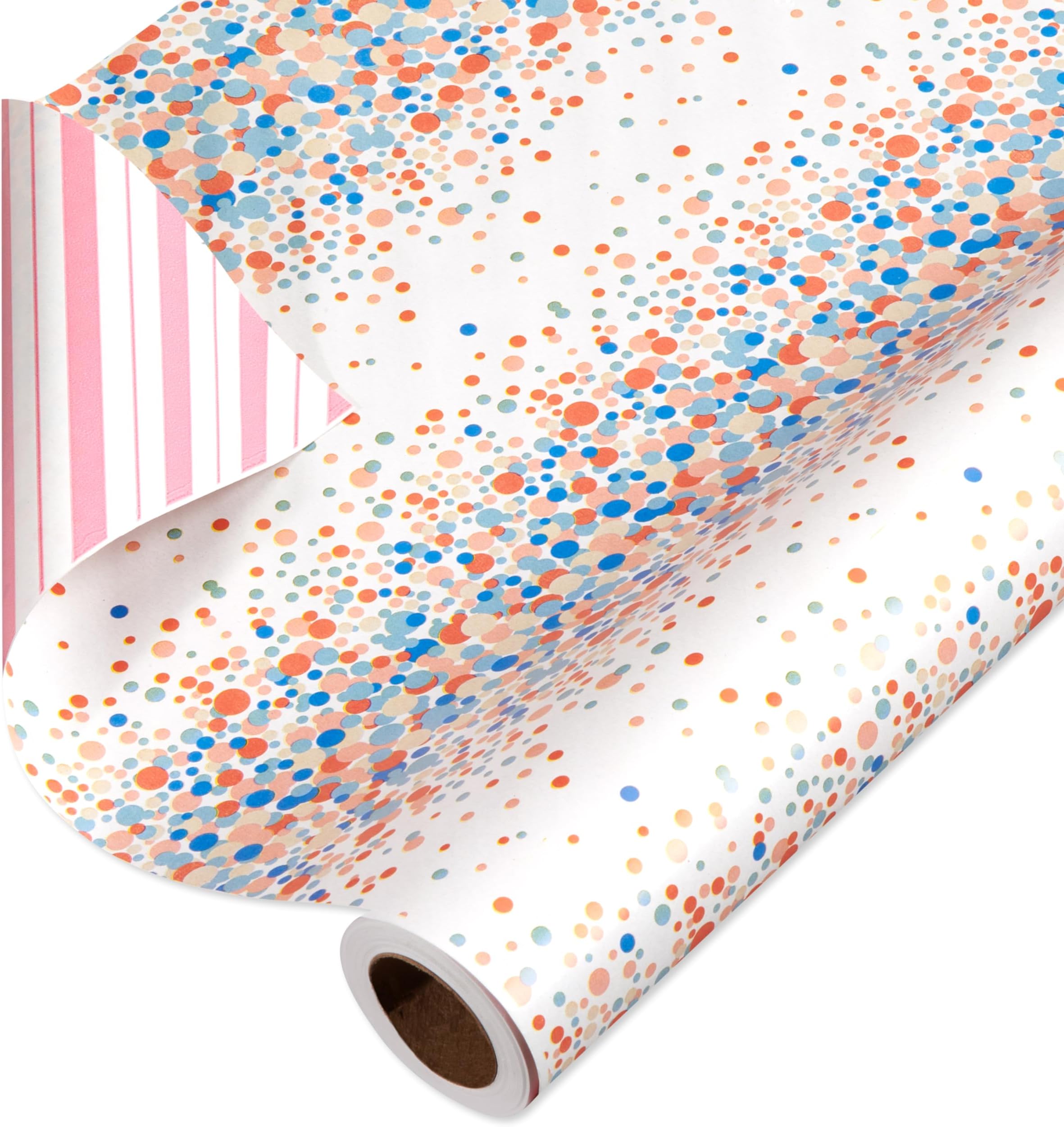 Amazon.com: American Greetings 175 sq. ft. Reversible Wrapping Paper ...