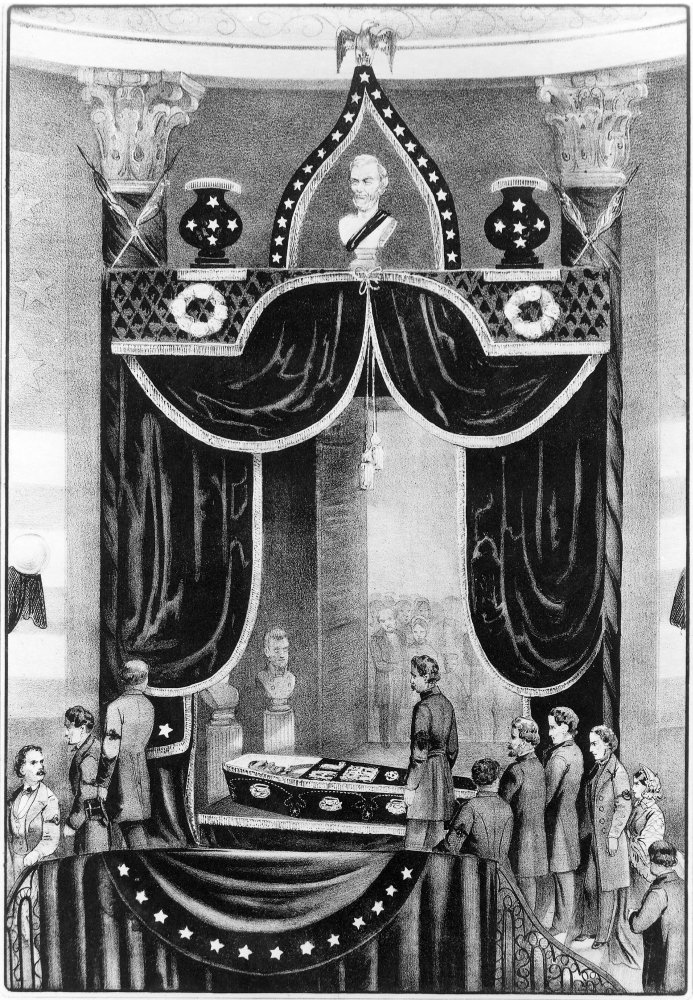 Abraham Lincoln Dead Body