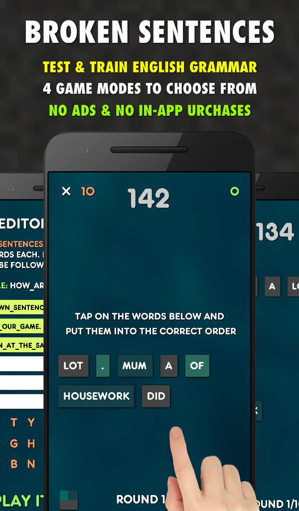 Broken Sentences PRO - App on Amazon Appstore