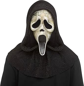 Amazon.com: Fun World Ghost Face Deluxe Aged Mask