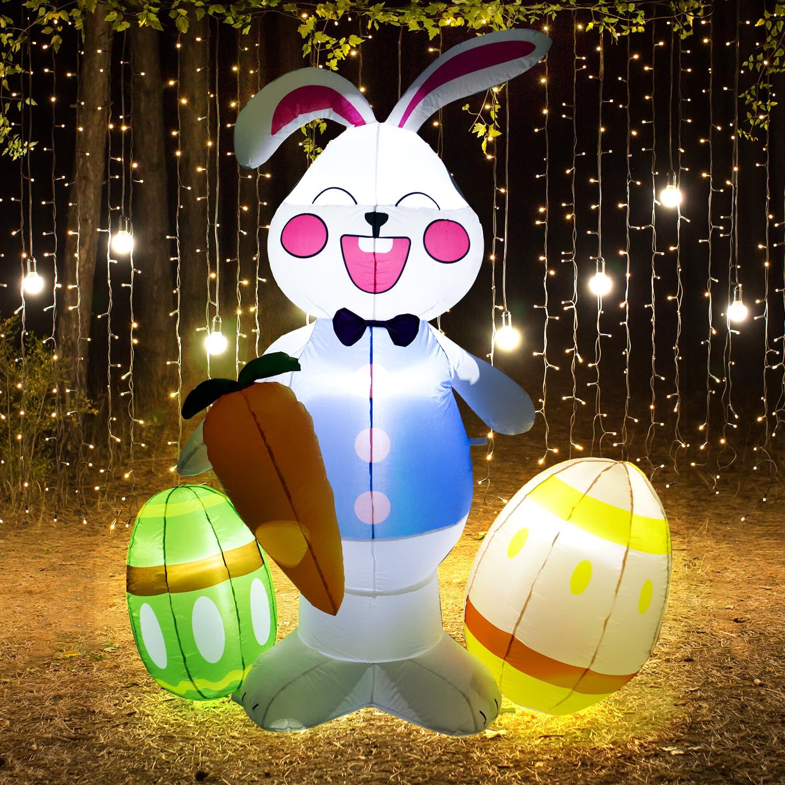 Amazon.com: 7FT Easter Inflatable Outdoor Decoration, Easter Inflatable ...