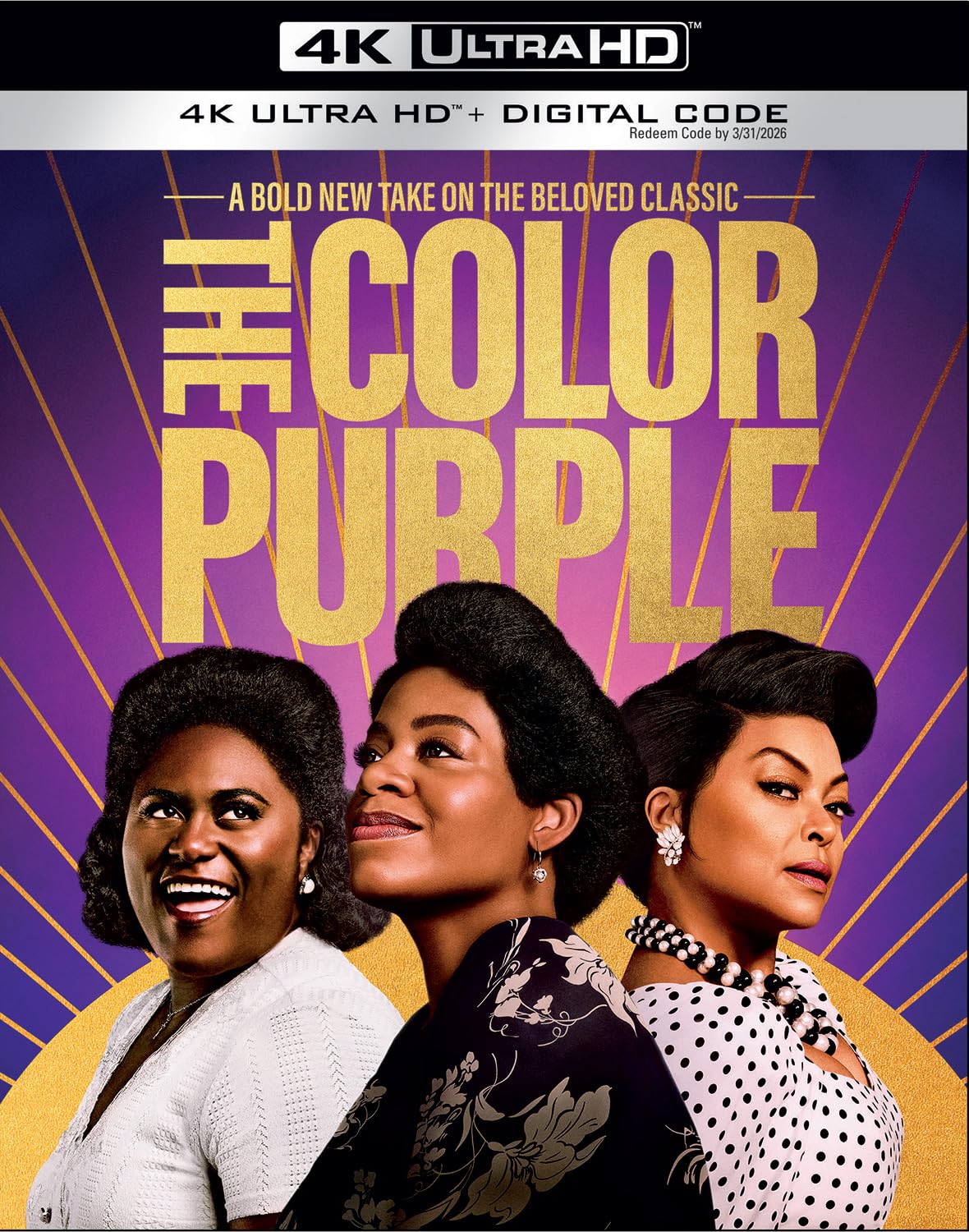 Amazon.com: Color Purple, The (2023) (4KUHD + Digital) [4K UHD ...