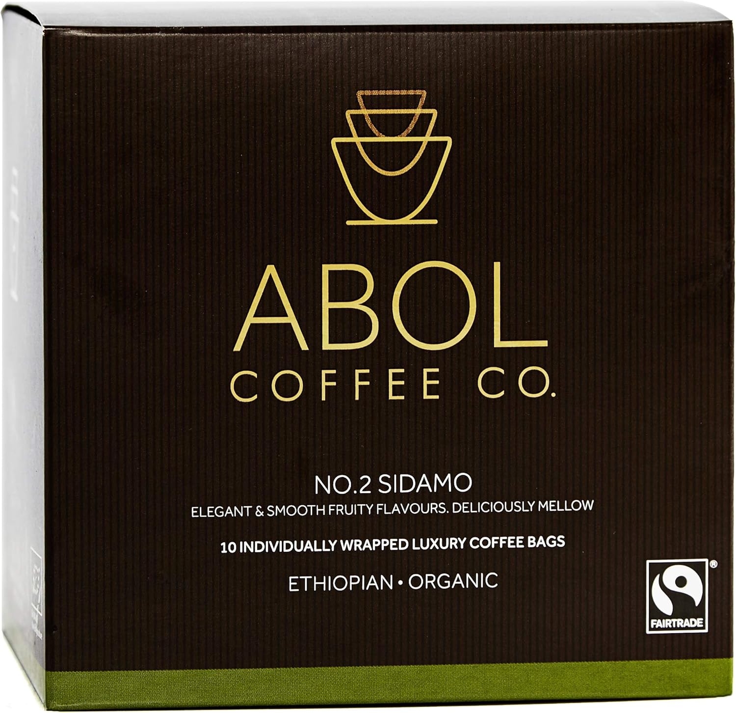 Abol Coffee Co Ethiopian Arabica Coffee In Single Serve Bags - Single ...