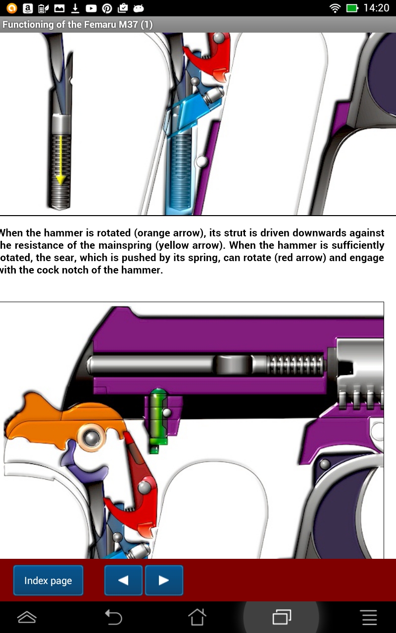 Femaru M37 pistol explained - App on Amazon Appstore