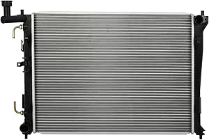 Amazon.com: GFJEF Aluminum Cooling Radiator Compatible with 2007-2012 ...