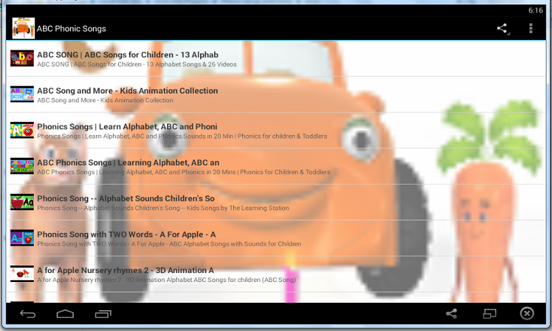 Top ABC Animated Phonics Songs HD - App on Amazon Appstore