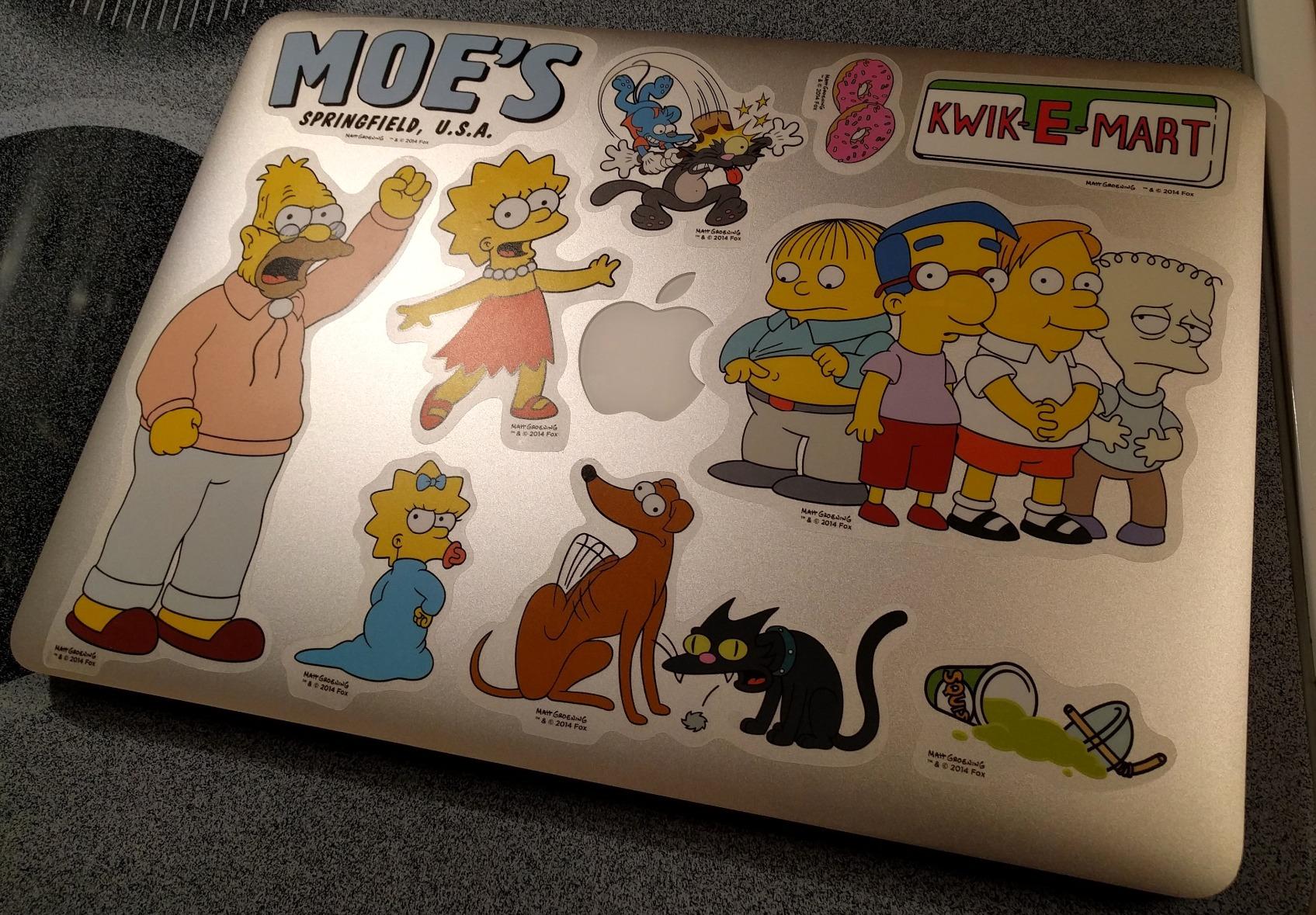 Amazon.com: RoomMates The Simpsons Peel and Stick Wall Decals, : Home ...