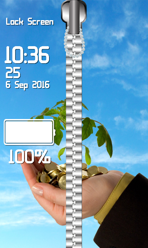 Money Zipper Lock Screen:Amazon.com:Appstore for Android